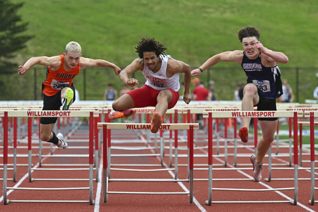 Williamsport’s Alex Takach claims two gold medals at District 4 track ...